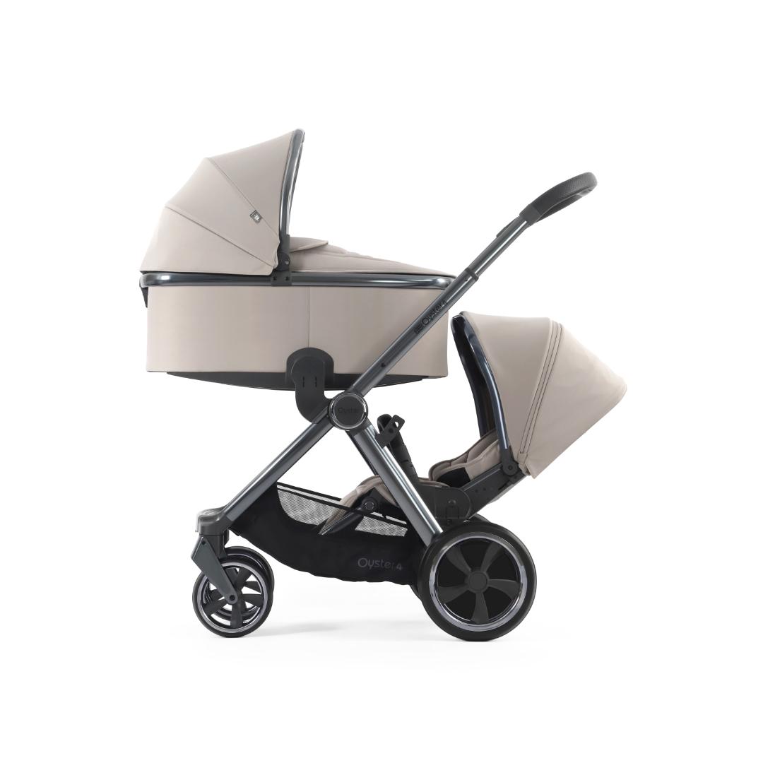 Oyster 4 Pushchair Double | Stone