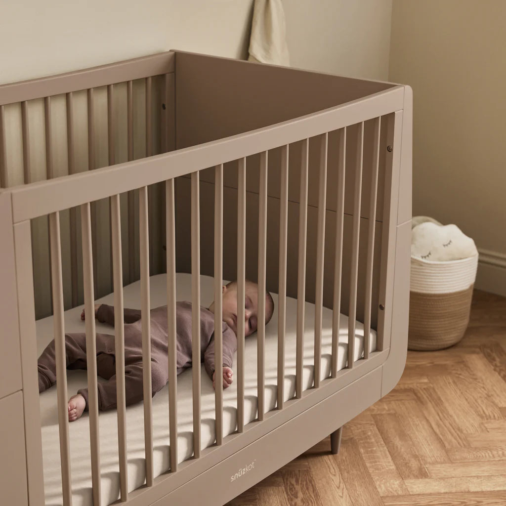 SnuzKot Skandi Cot Bed | Mocha