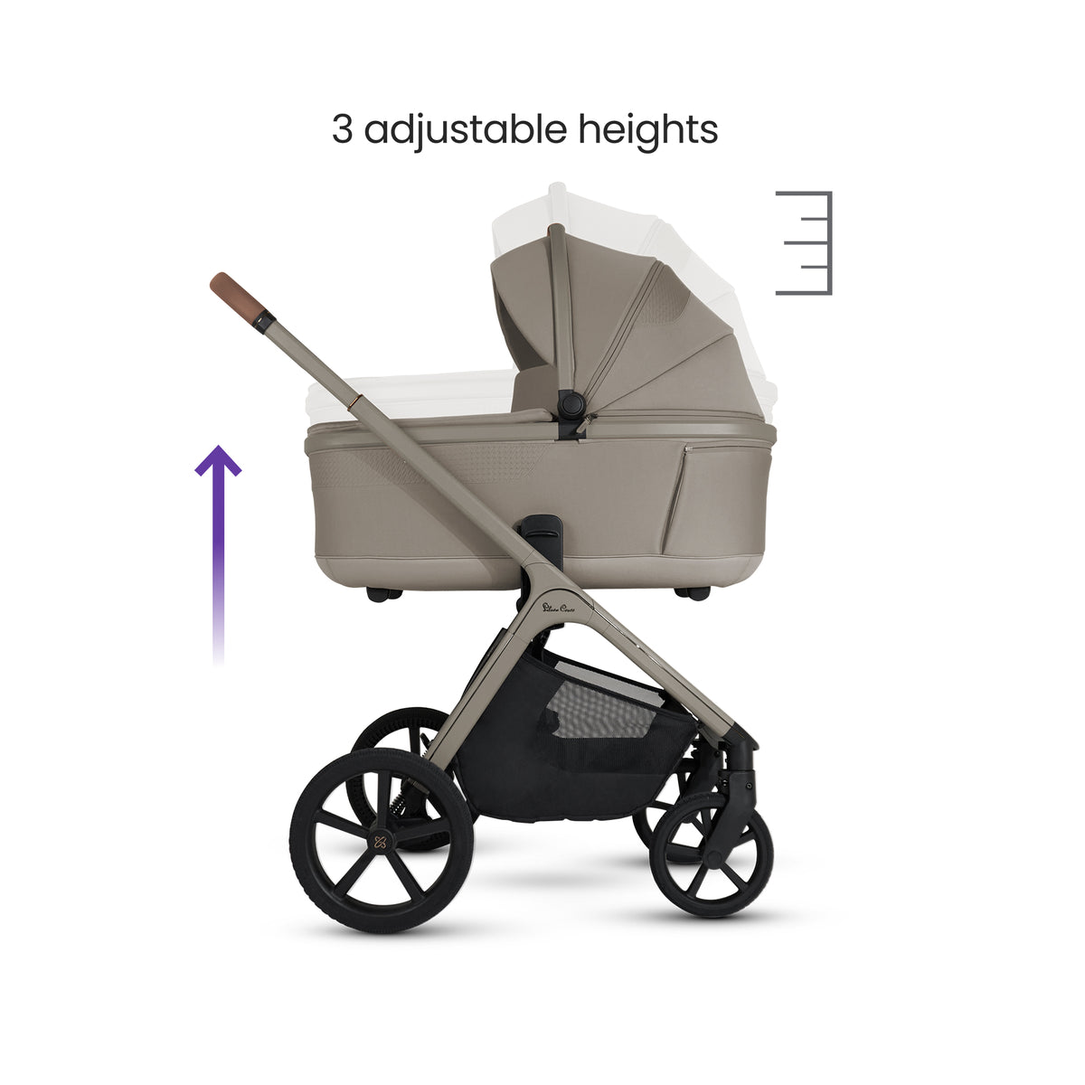 Silver Cross Cove Pushchair Ultimate 360 Bundle | Champagne