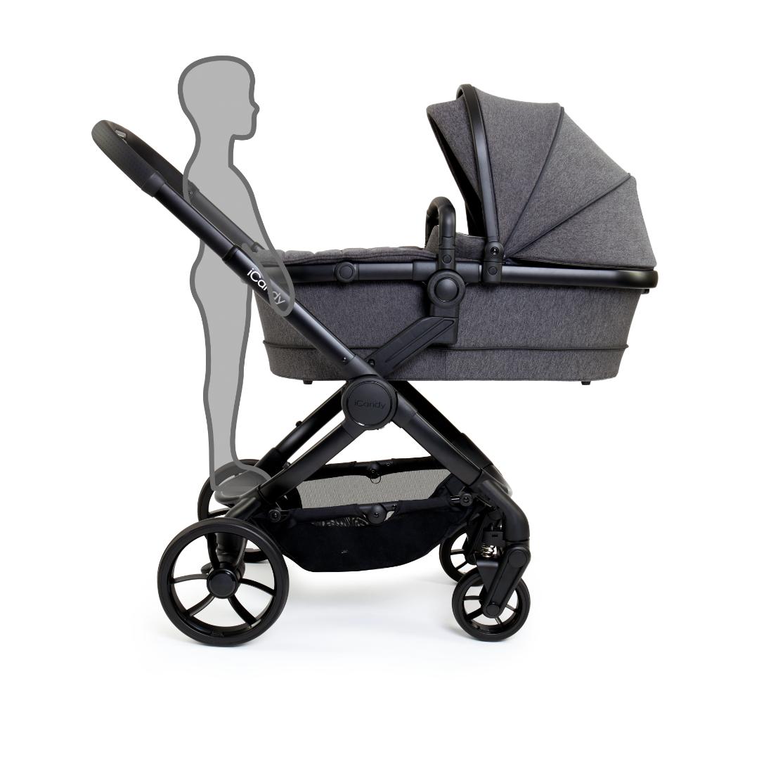 iCandy Peach 7 Maxi-Cosi Cabriofix Bundle | Limited Edition Granite