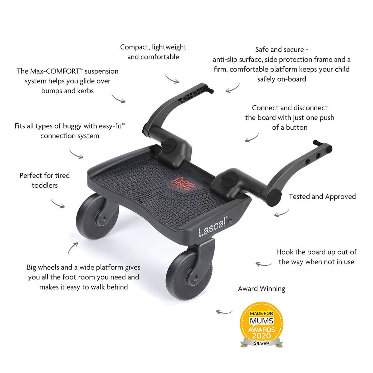 Lascal Buggy Board MINI | Beautiful Bambino