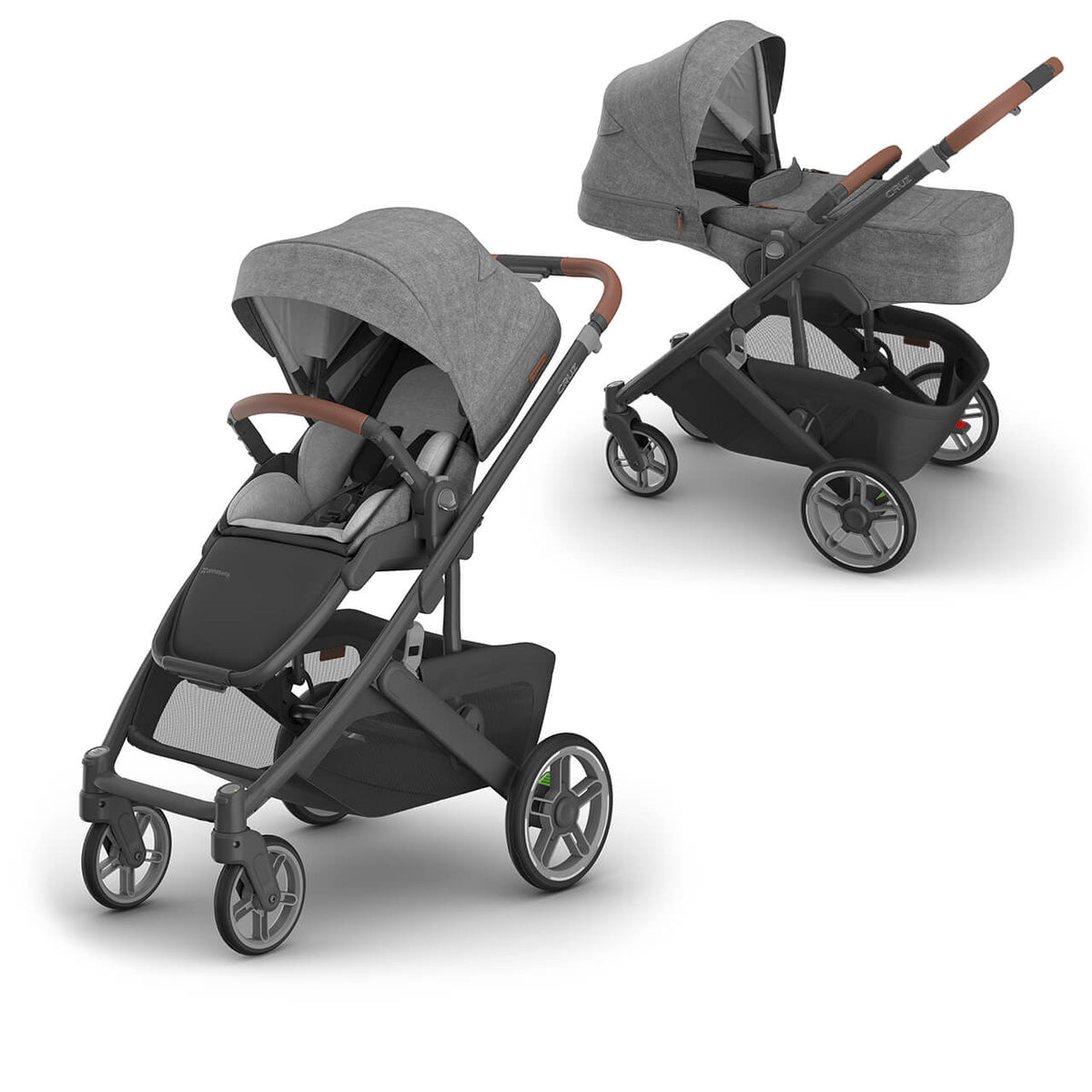 UPPAbaby CRUZ V3 Pushchair & Newborn Infant Cover | Greyson